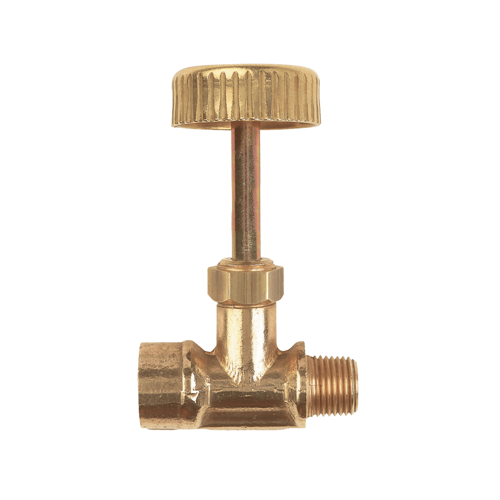 Registro de agulha 1/8 NPT macho x 1/8 NPT fêmea Jackwal #002244 ...