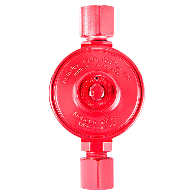 Regulador industrial vermelho 76501/02 GLP 9kg Alianca #53871 ...