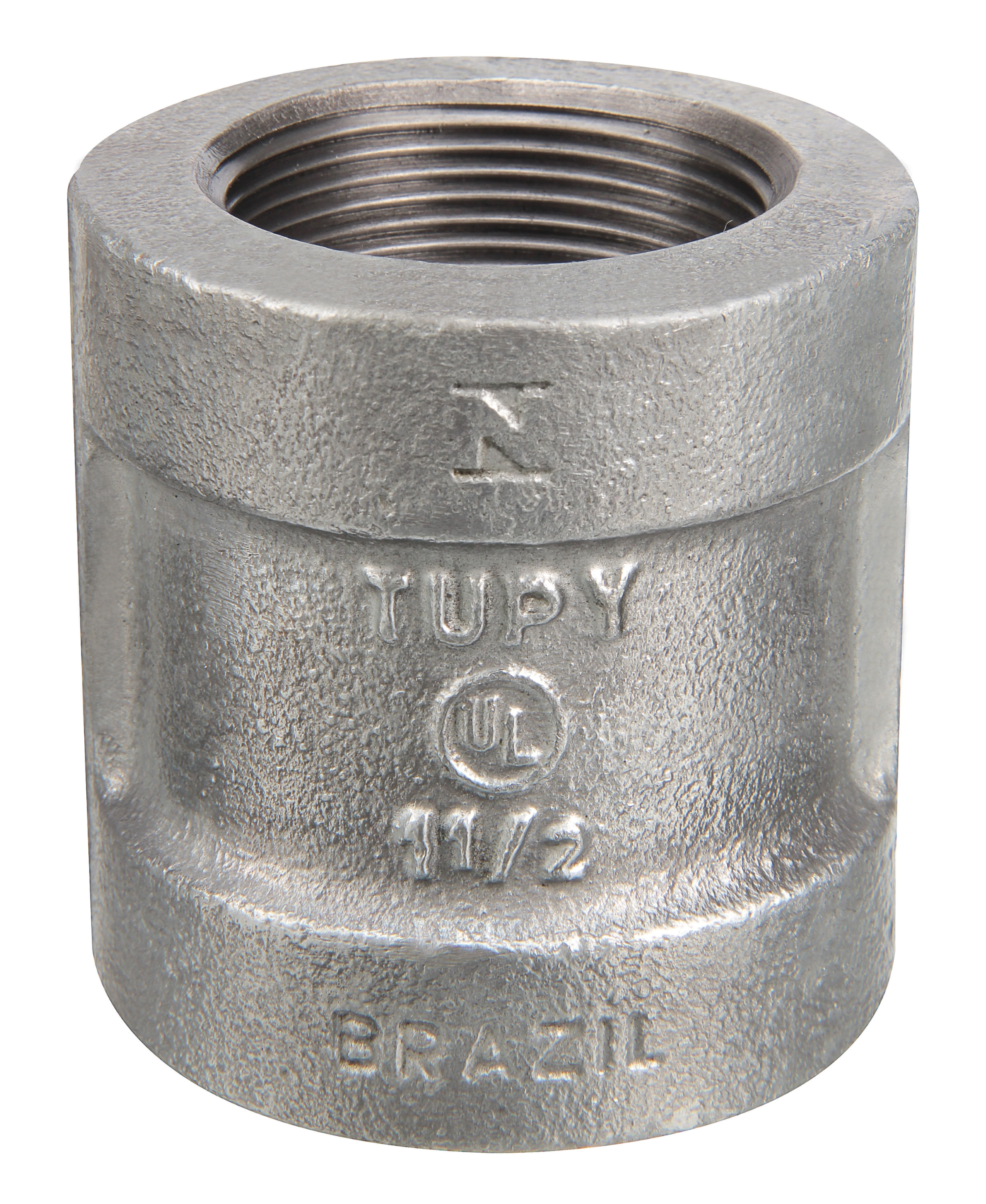 Luva 2" galvanizado NPT 300 lb Tupy #6831010 - Ferreira Gonçalves